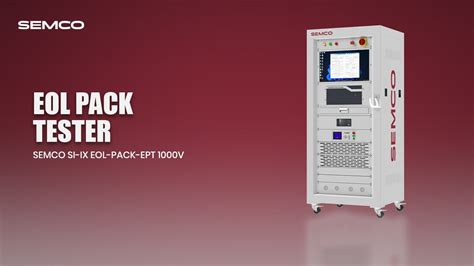 Si Ix Eol Pack Ept 1000v High Voltage Battery Eol Testing