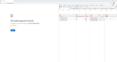 Iis Express Server For Hosted Blazor App Fails To Launch With Custom Environment Variable