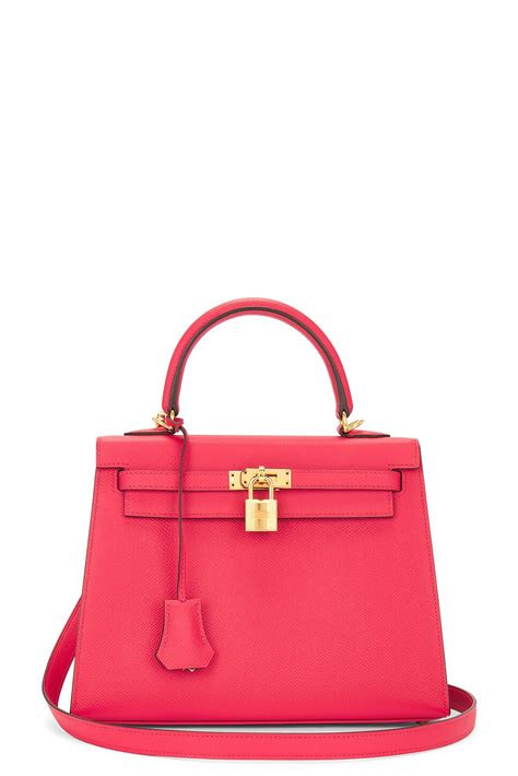 Hermès Epsom Kelly 25 Handbag In Rose Rose Extreme Editorialist