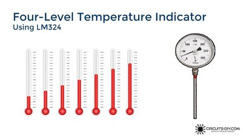 Level Temperature Indicator Project Circuit Projects Circuit Electronics Circuit