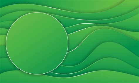 Abstract Green Background With White Wave Lines Vector 13713806 Vector Art At Vecteezy