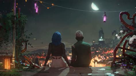 Epic 4k Ultra Hd Wallpaper Ekko And Jinx From Arcane Season 2