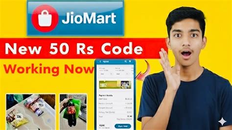 Jiomart Coupon Code Today Jio Mart 50 Rs Off New Working Discount Coupon Code Youtube