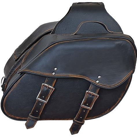 Unik International Black Antique Brown Cowhide Leather Quick Release