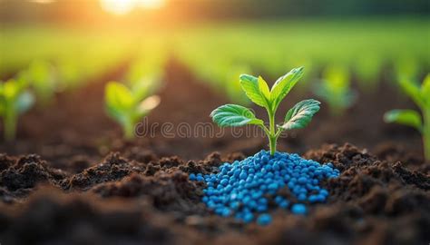 Blue Fertilizer Stock Image Image Of Growth Pellets 22836465