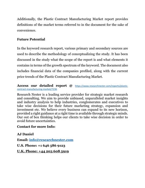 Ppt Plastic Contract Manufacturing Market Powerpoint Presentation Free Download Id14088809