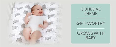 The Peanutshell 4 Pack Fitted Crib Sheet Set Super Soft