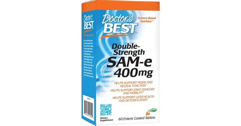 Doctors Best Sam E 400mg Double Strength 60 Tablets Compare Prices Klarna Us