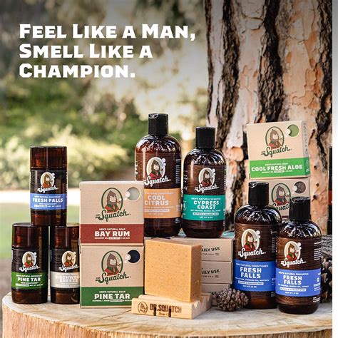 Dr Squatch Natural Cologne For Men Scent Lock Technology And