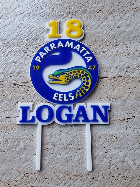 Eels Topper Cutting Edge Laser Design