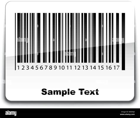 Bar Code Label Stock Vector Images Alamy