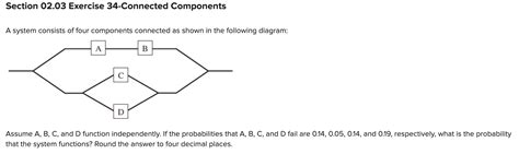 Solved Section 02 03 ﻿exercise 34 Connected Componentsa