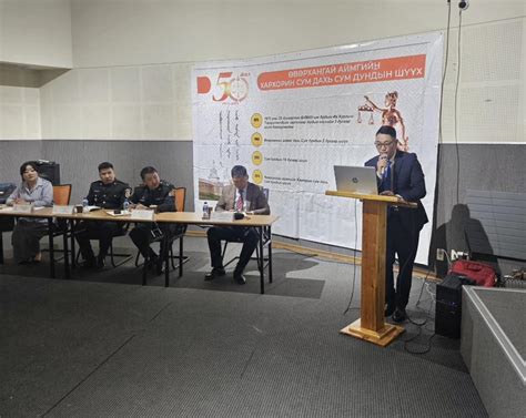 Өвөрхангай аймгийн Хархорин сум дахь сум дундын шүүхийн Тамгын газар Added Өвөрхангай