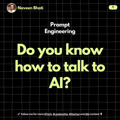 Naveen Bhati On Linkedin Tech Leadership Startup Ai Promptengineering Aiinnovation