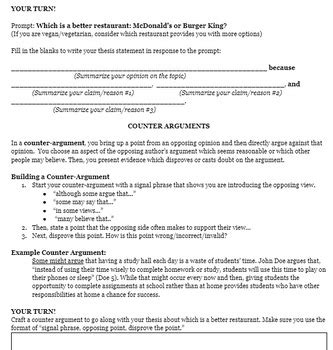 Guide To Arguments And Counter Arguments By Scribbles And Musings