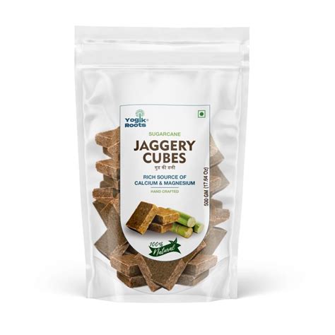 Sugarcane Jaggery Cube Organic Yogik Roots