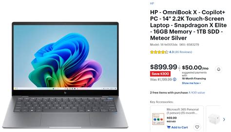 Ціни ноутбуків із платформою Qualcomm Snapdragon X починають знижуватися