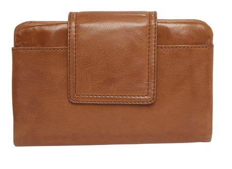 Ladies Leather Wallet Style 7886 Tan Modapelle Leather Handbags