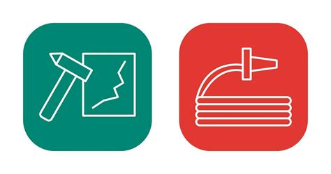 Break Glass And Hose Icon 32617597 Vector Art At Vecteezy