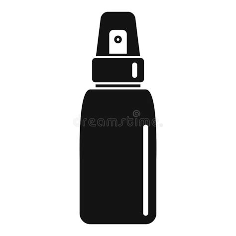 Deodorant Bottle Icon Simple Style Stock Vector Illustration Of