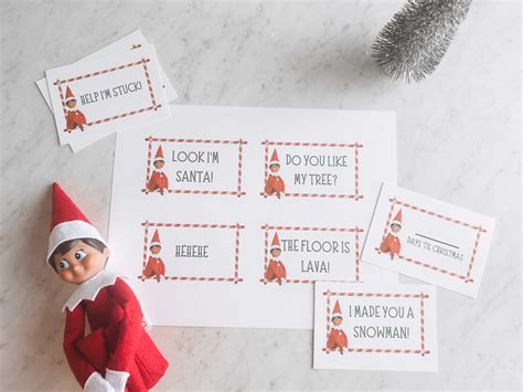 7 Free Editable Elf On The Shelf Letters And Notes Template