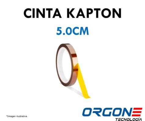Cinta Kapton 5cm 33mts Orgontec