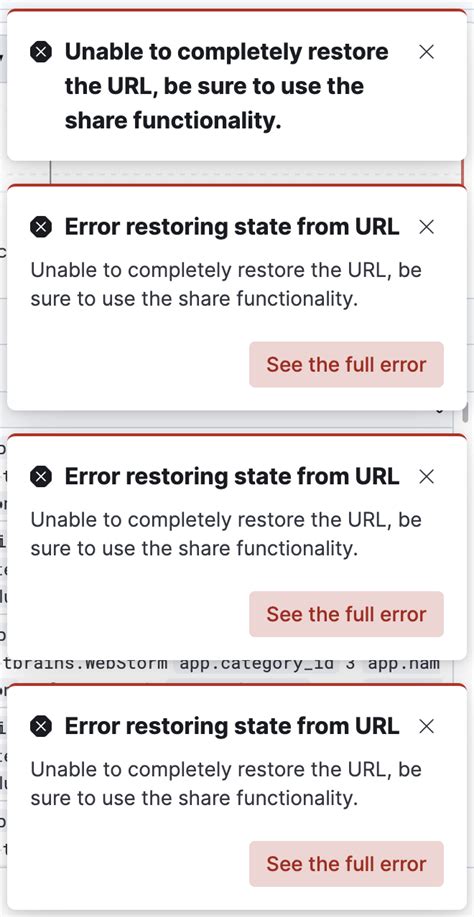 Discover Toast Storm Occurs When Copying Url With `state