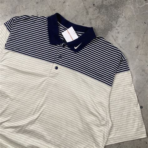 Nike × Streetwear × Vintage Vintage Y2k Nike Golf Collar Swoosh Polos