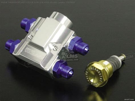 07070031 Inline Thermostat Unit Kit For Slim Line Hose Silver Takegawa Buy The 07 07 0031 At