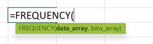 FREQUENCY Excel Function Formula Examples How To Use