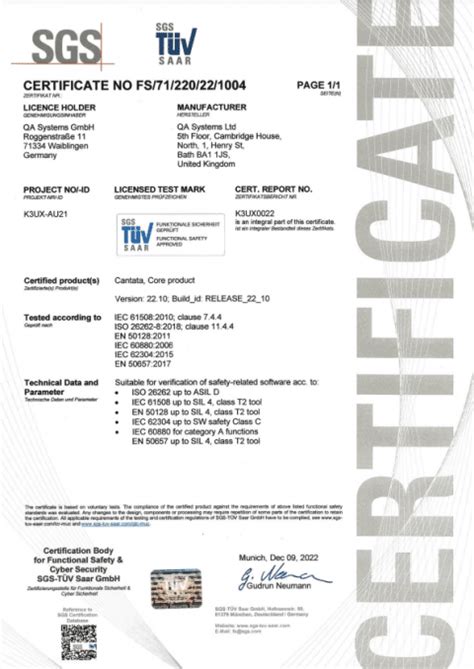 Cantata Automated Unit And Integration Testing For C C Qa Systems