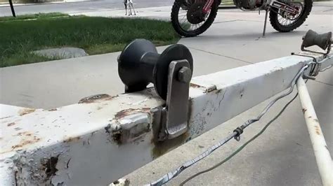 Resolved The Non Rolling Roller Issue Fired Up The Welder And Dug