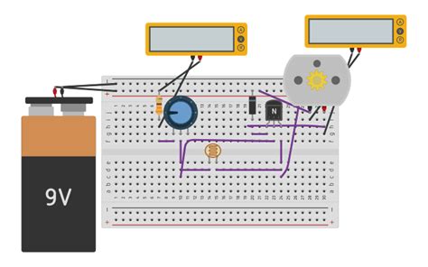 Circuit Design Fotoresistencia Tinkercad