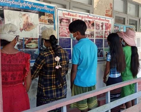 အမာမြို့၌ မူးယစ်ဆေးဝါးအန္တရာယ်နှင့် ပတ်သက်၍ အသိပညာပေး နံရံကပ်စာစောင်များ ပြသ Information And