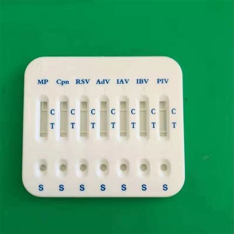 Lateral Flow Rapid Test Empty Plastic Cassette For Test Strip Packaging Antigen Rapid Test Kit