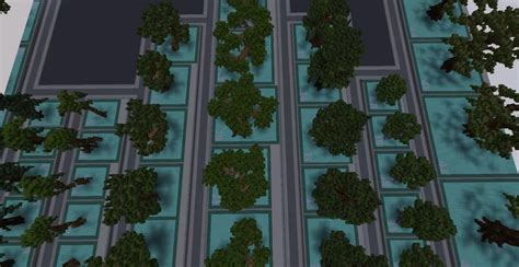 Pack Of Trees For Builders Minecraft Map