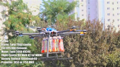 Foxtech T960 Heavy Duty Hexacopter COMBO - YouTube