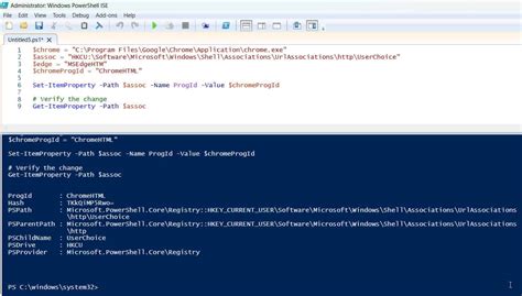 How To Set Default Browser Using Powershell