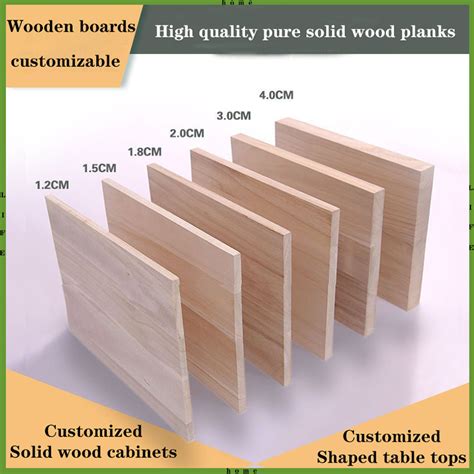 Wood Board Customization Solid Wood Boards Handmade Model Solid Wood