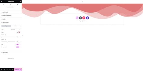 How To Use Elementor Shape Divider Feature To Create Stunning Website Designs