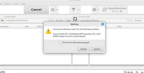 FreeFileSync Issue Linux Org