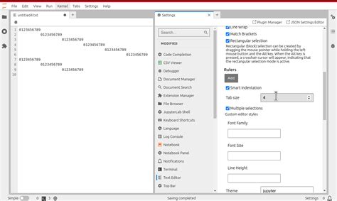 Only One Ruler Is Added To Editor The Rest Shows Upon Refresh Issue 15306 Jupyterlab