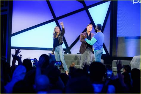 Brie Larson And Boyfriend Elijah Allan Blitz Promote New Project At D23