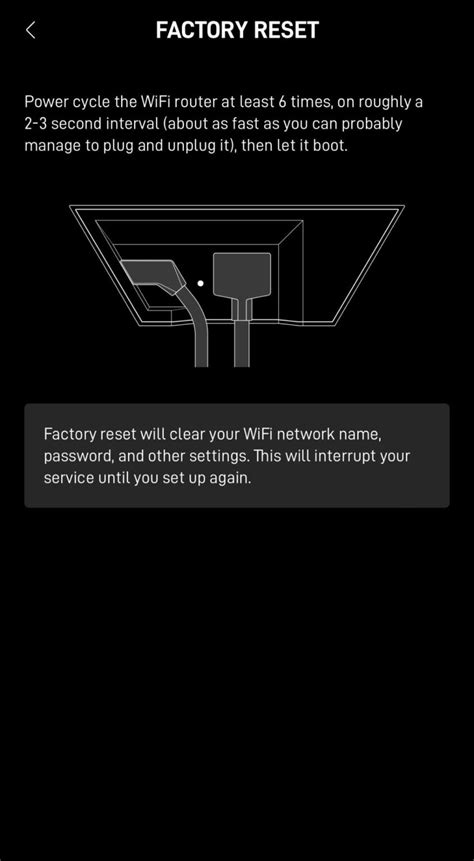 How To Reset The Starlink Router