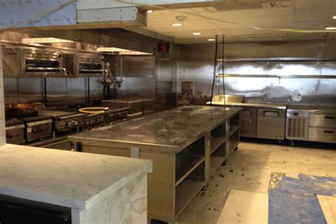 The Almost Completed Kitchen Inside Uchi Houston Eater Houston