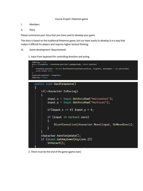 Course Project Report Template Pdf