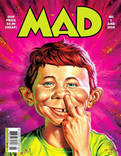 Mad Magazines New Facial Recognition Print Magazine Mad Magazine