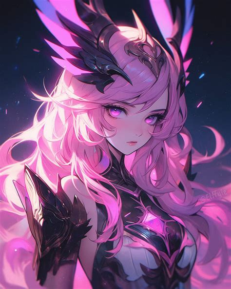 Pink Hair Girl By Elffyie On Deviantart