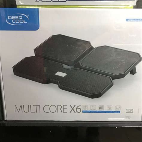 Promo Notebook Cooler Deepcool Multi Core X6 4fan Cooling Pad Laptop 15 6inc Diskon 17 Di