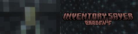 Inventory Saver Minecraft Data Pack
